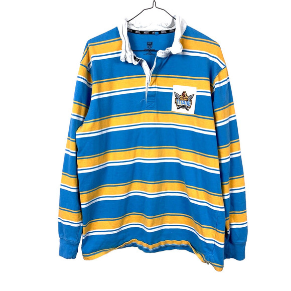 NRL Supporter | Shirts | Vintage 9s Nrl Supporter Gold Coast Titans ...